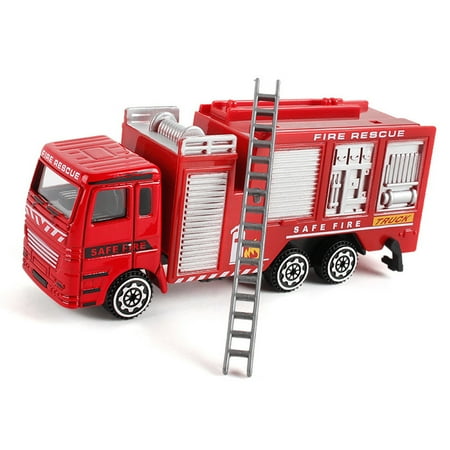 Engineering Toy Mining Car Truck Children's Birthday Gift Fire Rescue ...