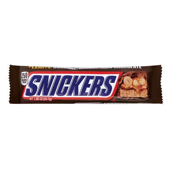Snickers Peanut Butter Squared Chocolate Candy Bars, 1.78 oz, 18ct Pack ...