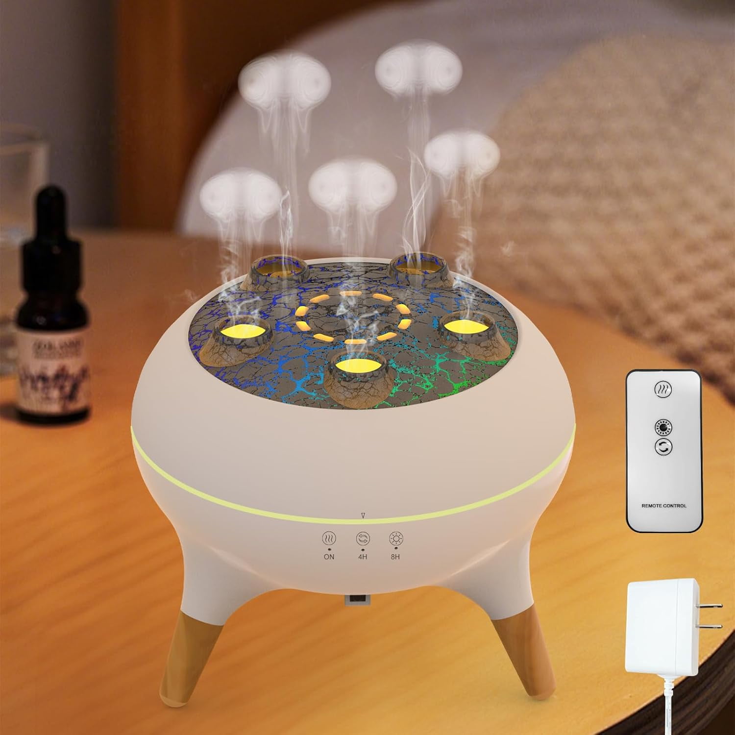 Click here for Unbranded Colorful Flame Fire Diffuser Humidifier... prices