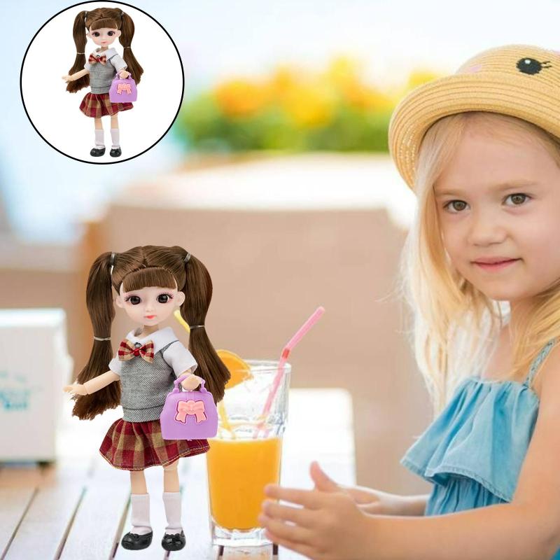 Buy BJD Doll, 13 Ball Jointed Body Dolls, Little Girl BJD Doll ...