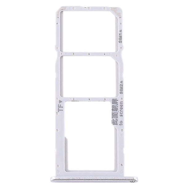 SIM Card Tray + SIM Card Tray + Micro SD Card Tray for Huawei Y6p ...