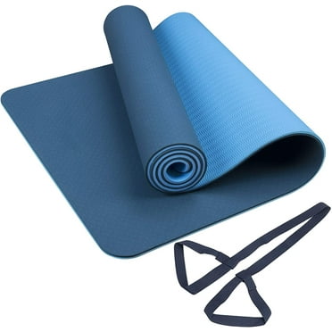 AUM High Density HD Foam Tech Yoga Exercise Mat - 72 In. x 24 In. x 1/2 ...