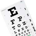 UCanSee Snellen Eye Chart Visual Acuity Chart 22x11 in - Walmart.com