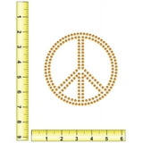 Rhinestone Genie RT3-SYM002 Peace Sign Magnetic Rhinestone Template ...