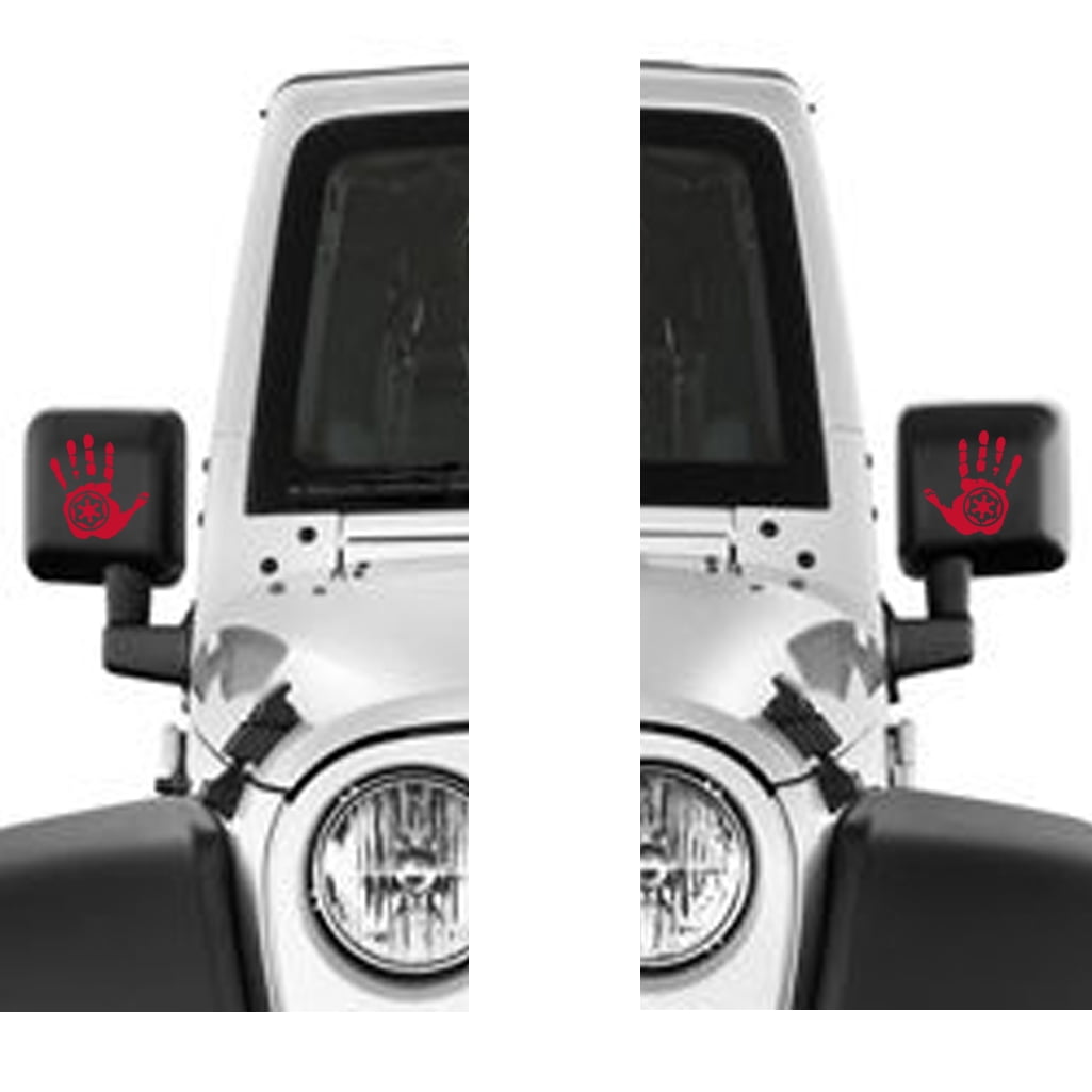 Collectible Decals Imperial Signet Wave Hand Vinyl Decal - Walmart.com