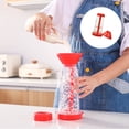 Flour Mixers Handheld Rotating Flour Sifter Cup Plastic Half-automatic ...