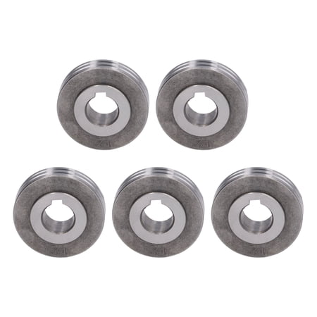 Welder Wire Feeding Guide Wheel, 5Pcs Wire Feed Roller 0.47in ID 1.38in ...