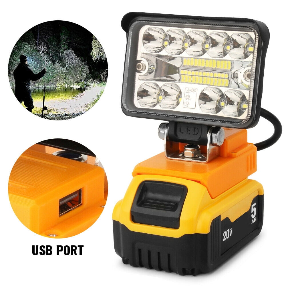 Ecarke LED Work Flashlights Light for Dewalt 20V Max Li-Ion Battery W ...