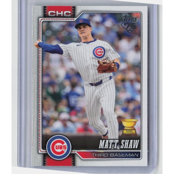 2026 Topps Series One Matt Shaw #27 - Walmart.com