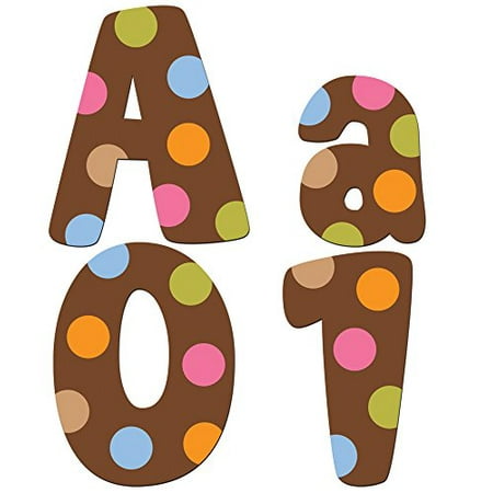 Creative Teaching Press Dots on Chocolate 4 Designer Letters (6581 ...