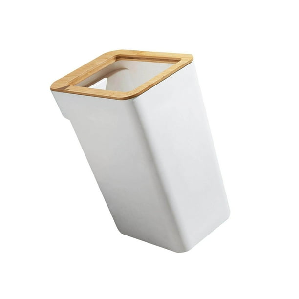 Modern Trash Bin Garbage Can without Lid Waste Basket Wastebasket ...