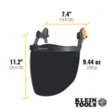 Klein Tools 60473 Face Shield, Safety Helmet and Cap-Style Hard Hat ...