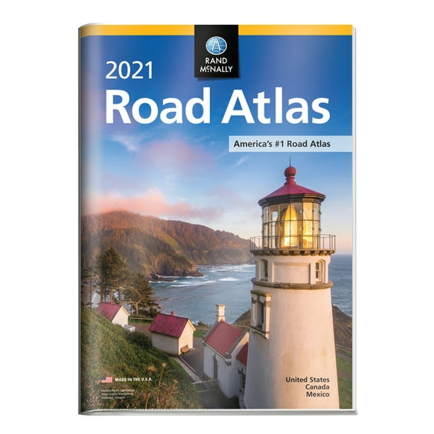 Rand McNally 2021 Road Atlas with Protective Vinyl Cover (Paperback ...