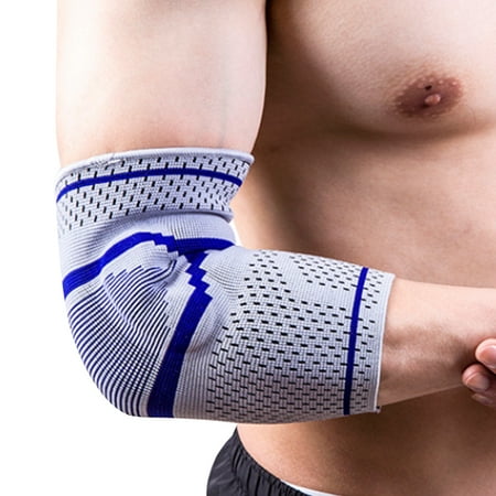 Elbow Brace Compression Support Sleeve for Tendonitis, Tennis Elbow ...
