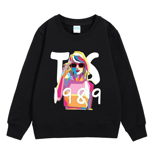 Taylor Swift 1989 Sweat-Shirt Imprimé Enfants Filles Pull à Manches ...