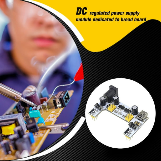 pitrice Breadboard Power Module Bread Board Circuit Wire Modules ...