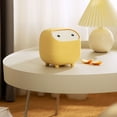 Sheebo Modern Plastic 2 Liter Ninja Egg Mini Trash Can with Lid ...
