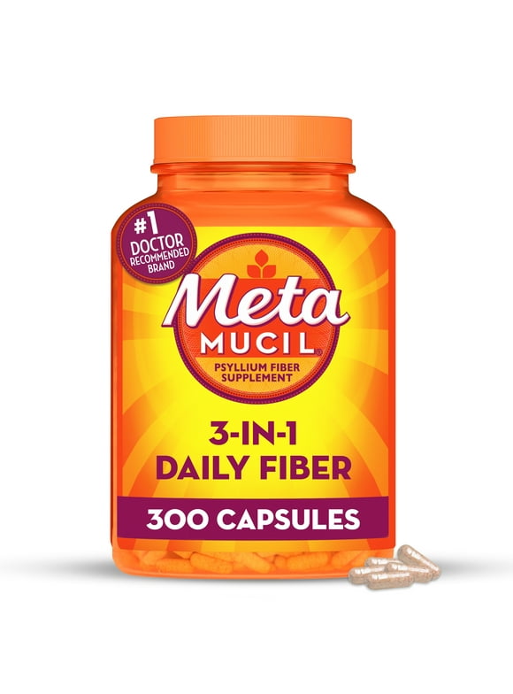 Metamucil Fiber Capsules in Metamucil - Walmart.com