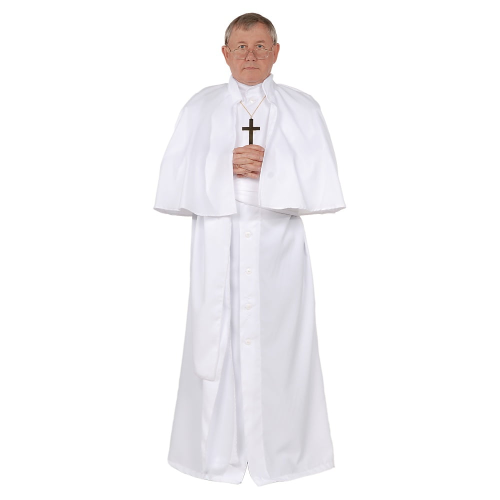 Deluxe Pope Adult Halloween Costume - Walmart.com