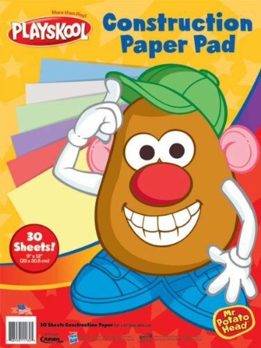 Mr. Potato Head Construction Paper 30 Multicolor Sheet - Walmart.com