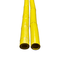 Empire Home Fashion 6 Feet Long Thick Bamboo Poles, 1.5-2in Wide, Pack ...