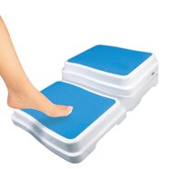 Drive Medical 93073500 Blue & White Portable Bath Step Stool, 4 in ...