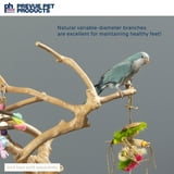 Prevue Pet Products Coffeawood Java Tree Minis Medium Table Top Bird ...