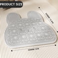 1Pc Shower Mats,Shower Foot Scrubber Mat with Non Suction Cups,Large ...