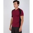 Real Essentials 5 Pack Mens V Neck Dry Fit Moisture Wicking Active