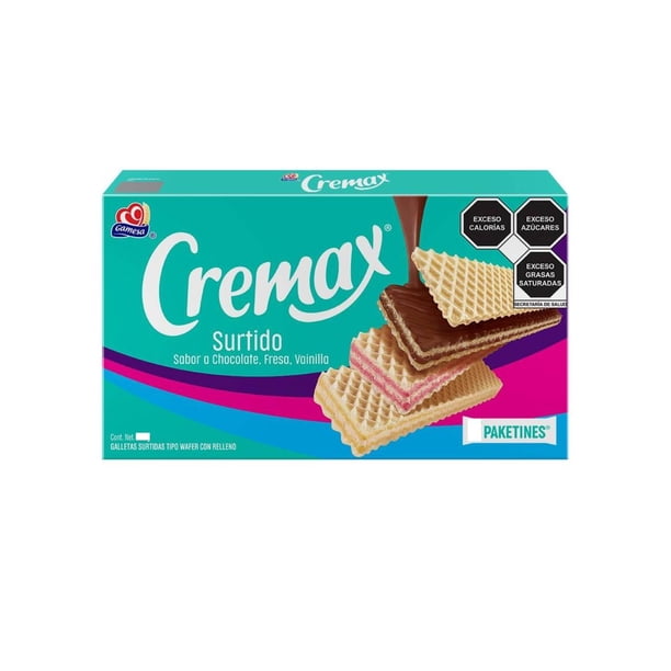 Pack de 8 Galletas Gamesa Cremax Surtidas 213 gr Gamesa Surtidas ...
