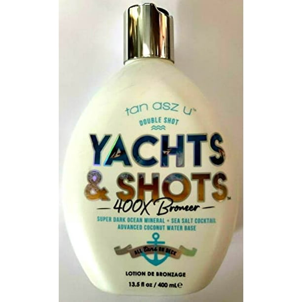 Yachts & Shots 400X Double Shot Bronzer Super Dark Ocean Mineral & Sea ...