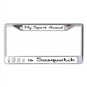 Deadpool Multi Logo Chrome License Plate Frame - Walmart.com