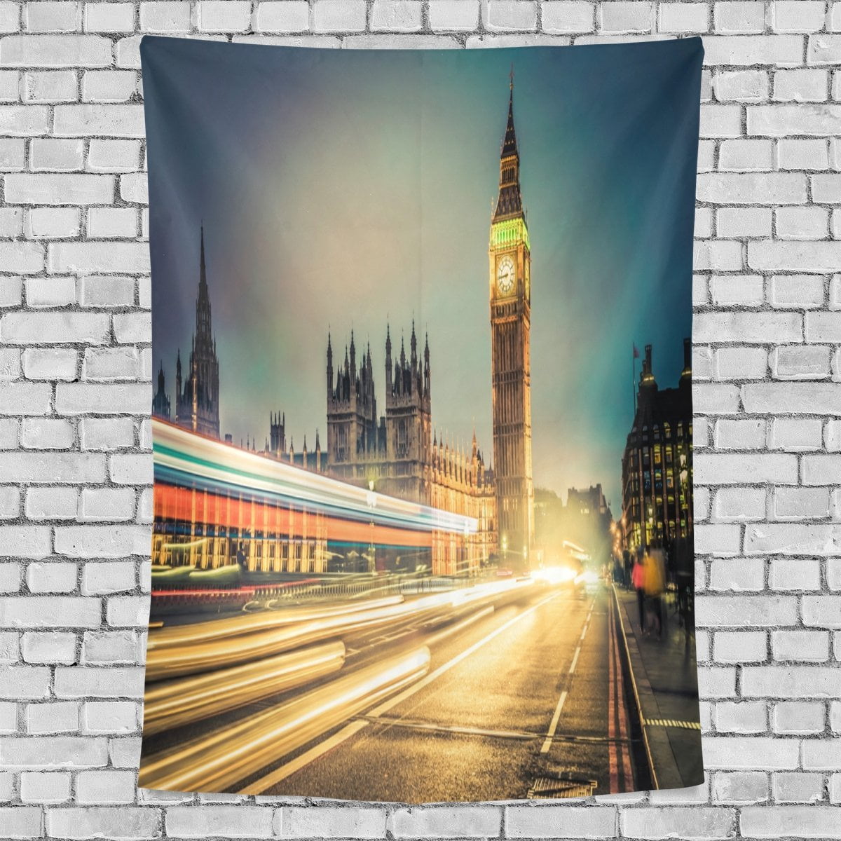 POPCreation Big Ben Home Decoration Wall Tapestry 60x51 inches ...