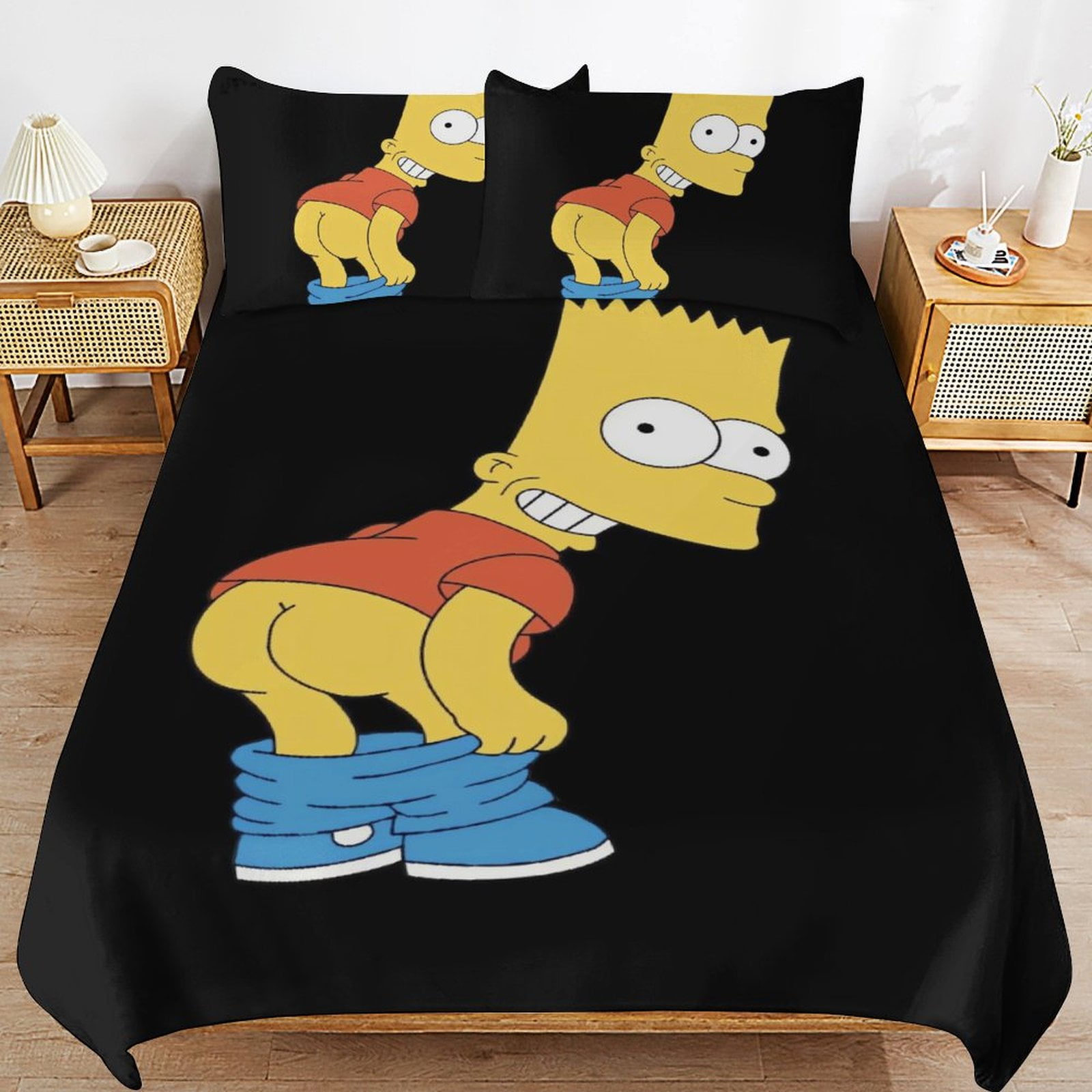 Click here for Yingd The Simpsons Bed Duvet Cover Microfiber Bedd... prices