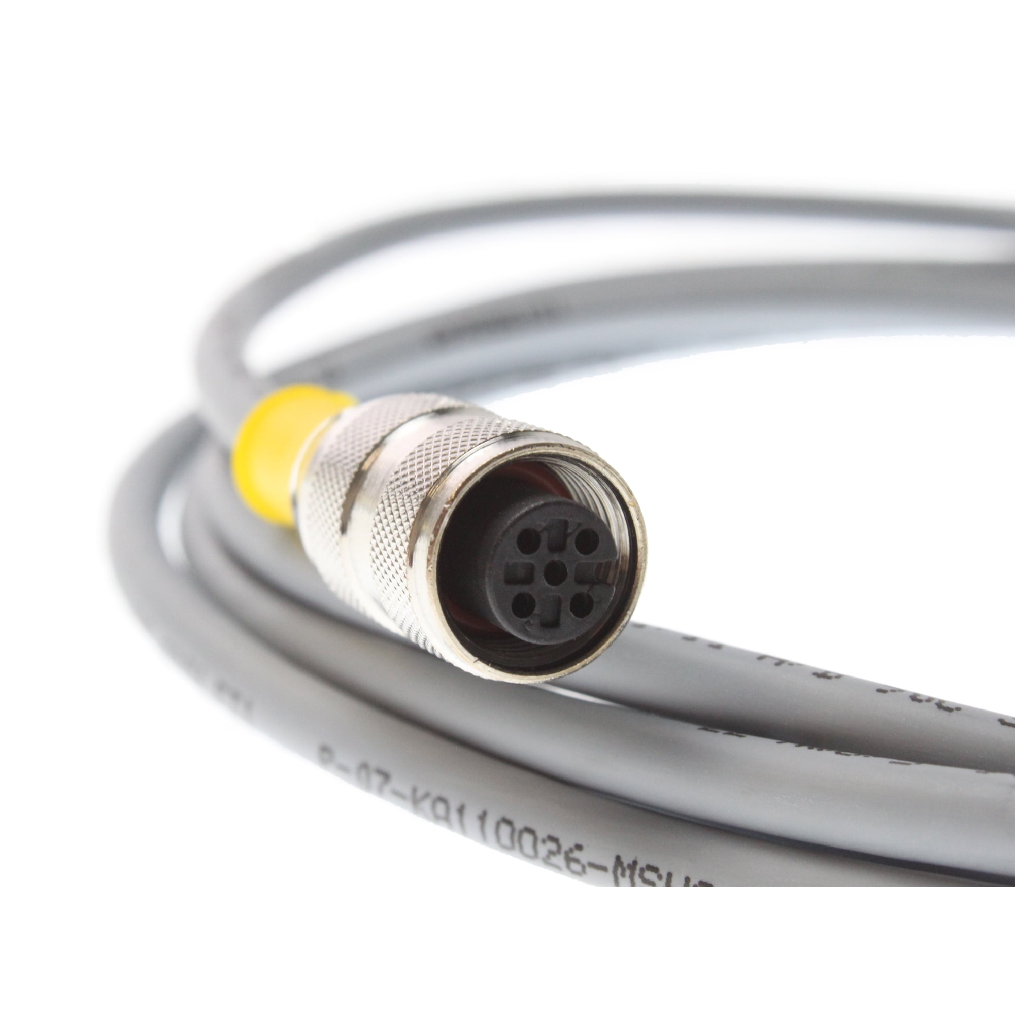 TURCK M12 Eurofast Cordset (10m, 4-Wire) - Right Angle Female Connector ...