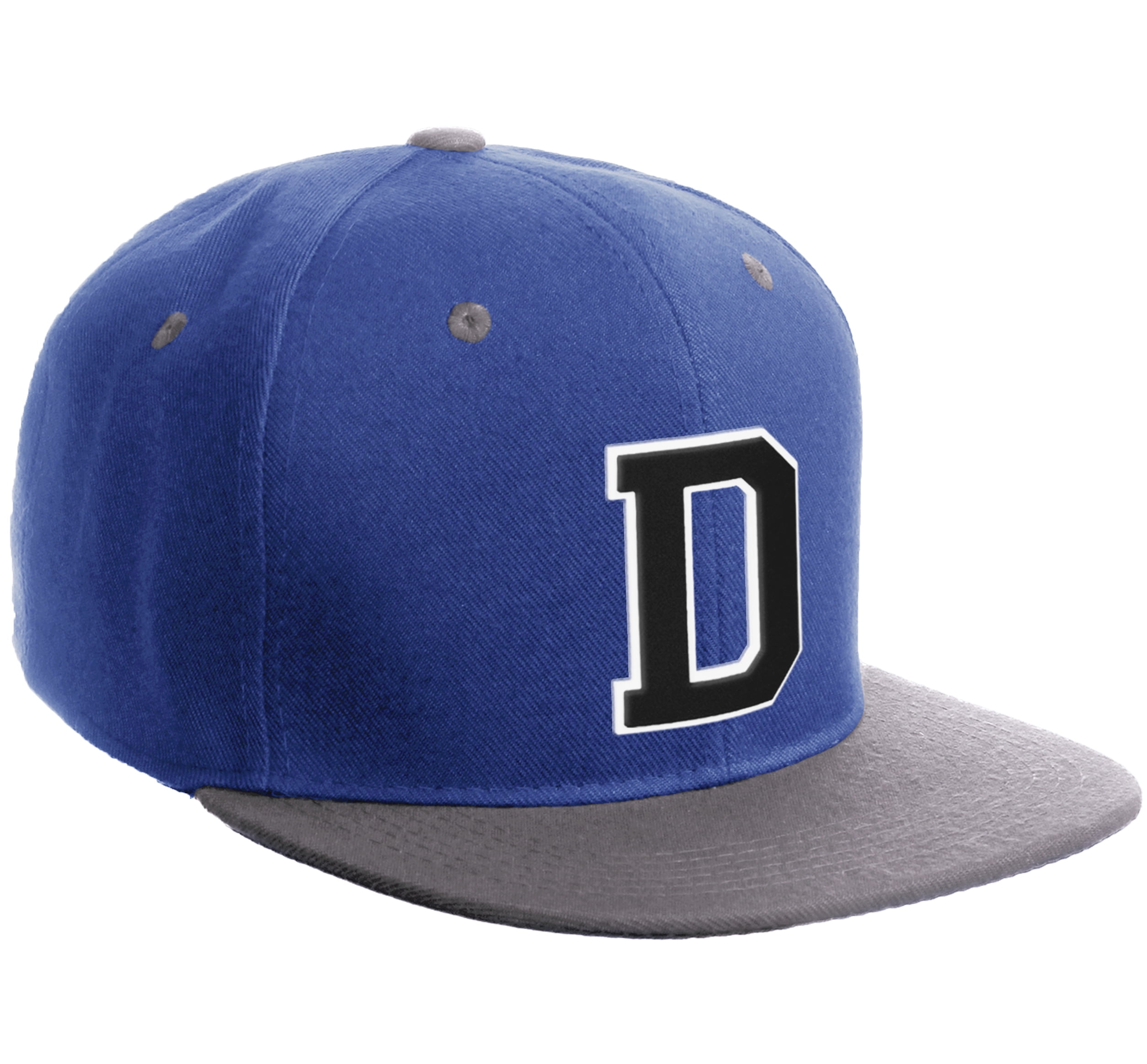 Daxton Classic Snapback Hat Custom A to Z Initial Varsity Letters ...