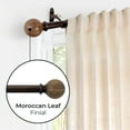 Better Homes & Gardens 1 inch Extendible Curtain Rod 42" to 120" with ...