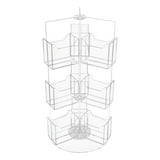 Miumaeov Acrylic Brochure Holder 3 Tier 18 Pockets Clear Literature ...