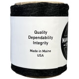 Black Waxed Poly Cord .030" - Walmart.com
