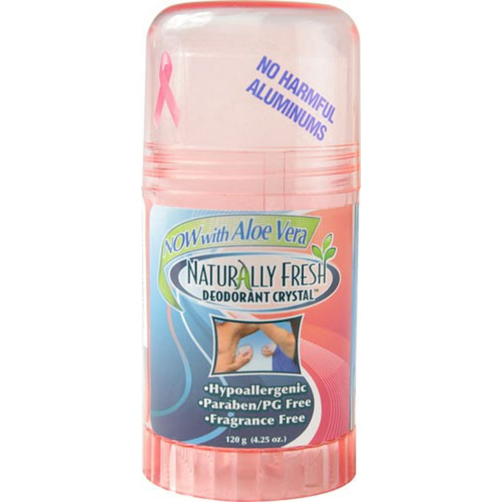 Naturally Fresh Deodorant Crystal, Peach, 4.25 Oz - Walmart.com ...