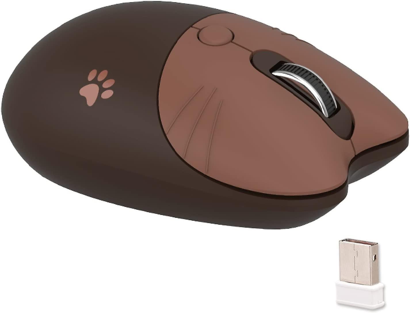 Lindo Ratón Inalámbrico De Gato, Ratón Silencioso, Ratones Inalámbricos ...