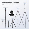 Overhead Horizontal Camera Tripod Monopod with Ball Head & Flexible ...