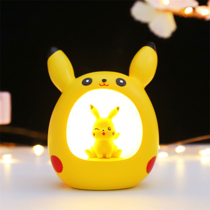 Buy Pokemon Pikachu Resin Night Light, Hand painted Craft pen holder ...
