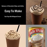 Caffe D'Vita Java Chip Latte Blended Iced Coffee Mix, 19 Oz, 6 Pack ...