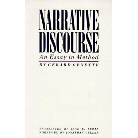 Narrative Discourse By Genette, Gerard/ Lewin, Jane E. (TRN) | Walmart ...
