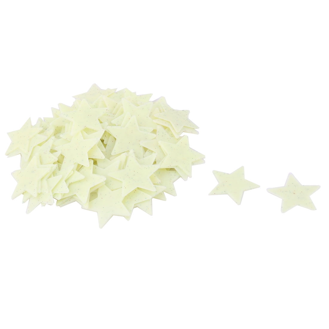 Room PVC Star Shaped Removable Glow Decorative Wall Sticker Light ...