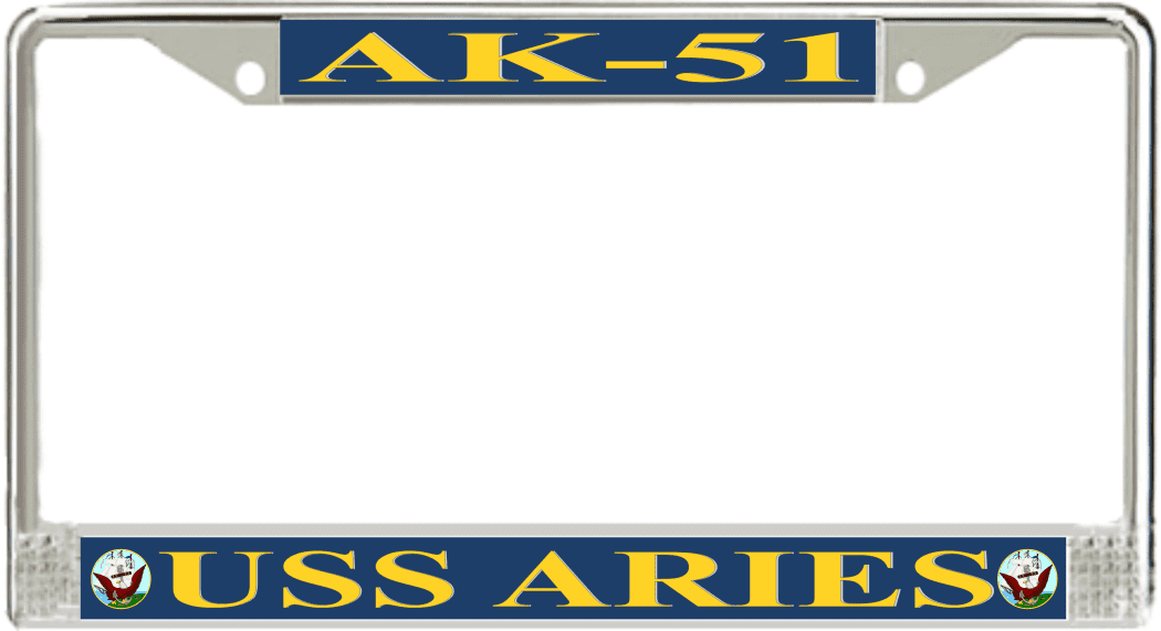 USS Aries AK-51 License Plate Frame - Walmart.com