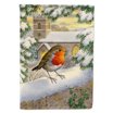 Carolines Treasures ASA2070GF European Robin Flag Garden Size Small ...