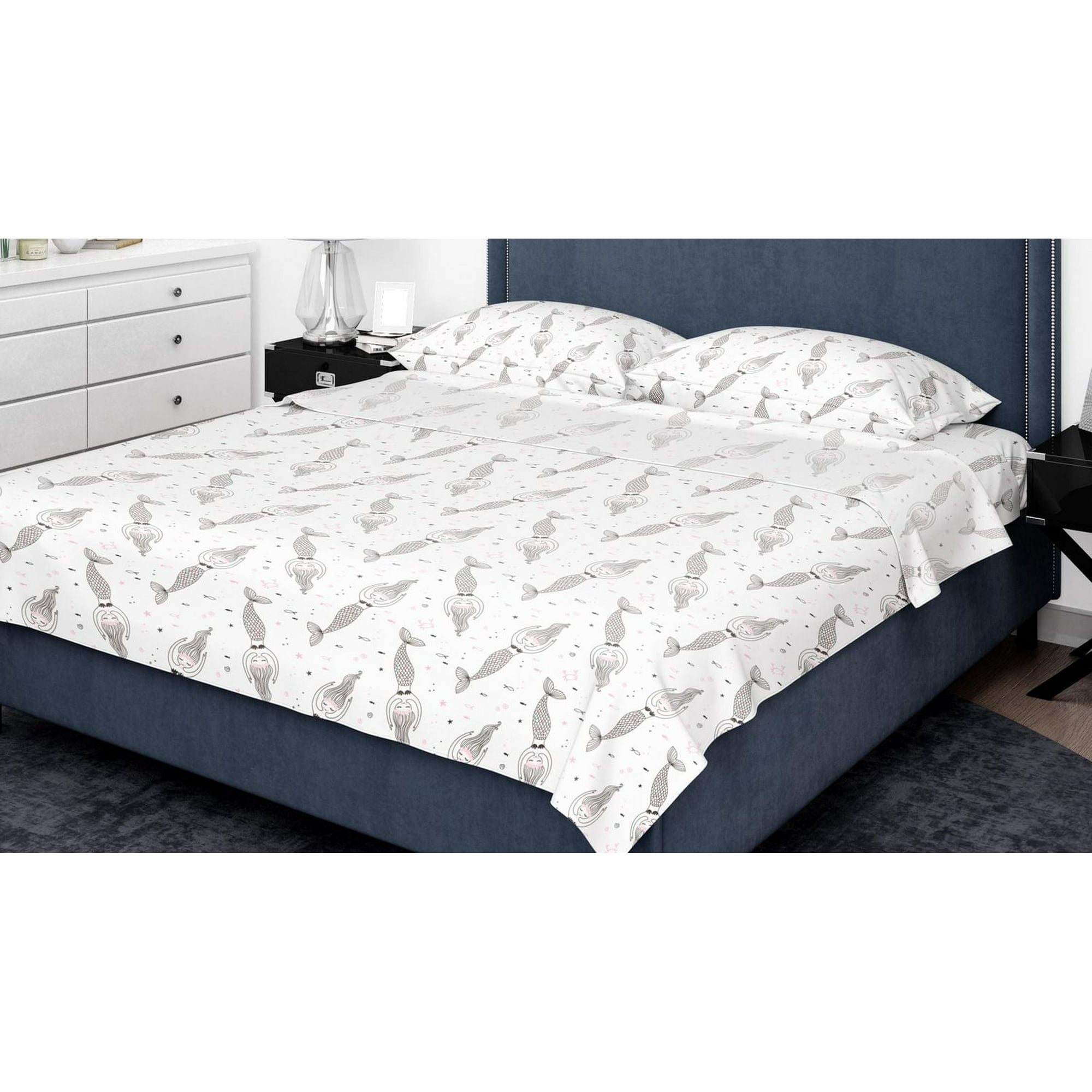 Click here for Johnson Home 200 Tc Bed Sheet Set - Printed Cotton... prices