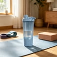 BAOPAI Handheld Fitness Sports Water Cup - 600ML Protein Powder Shaker ...